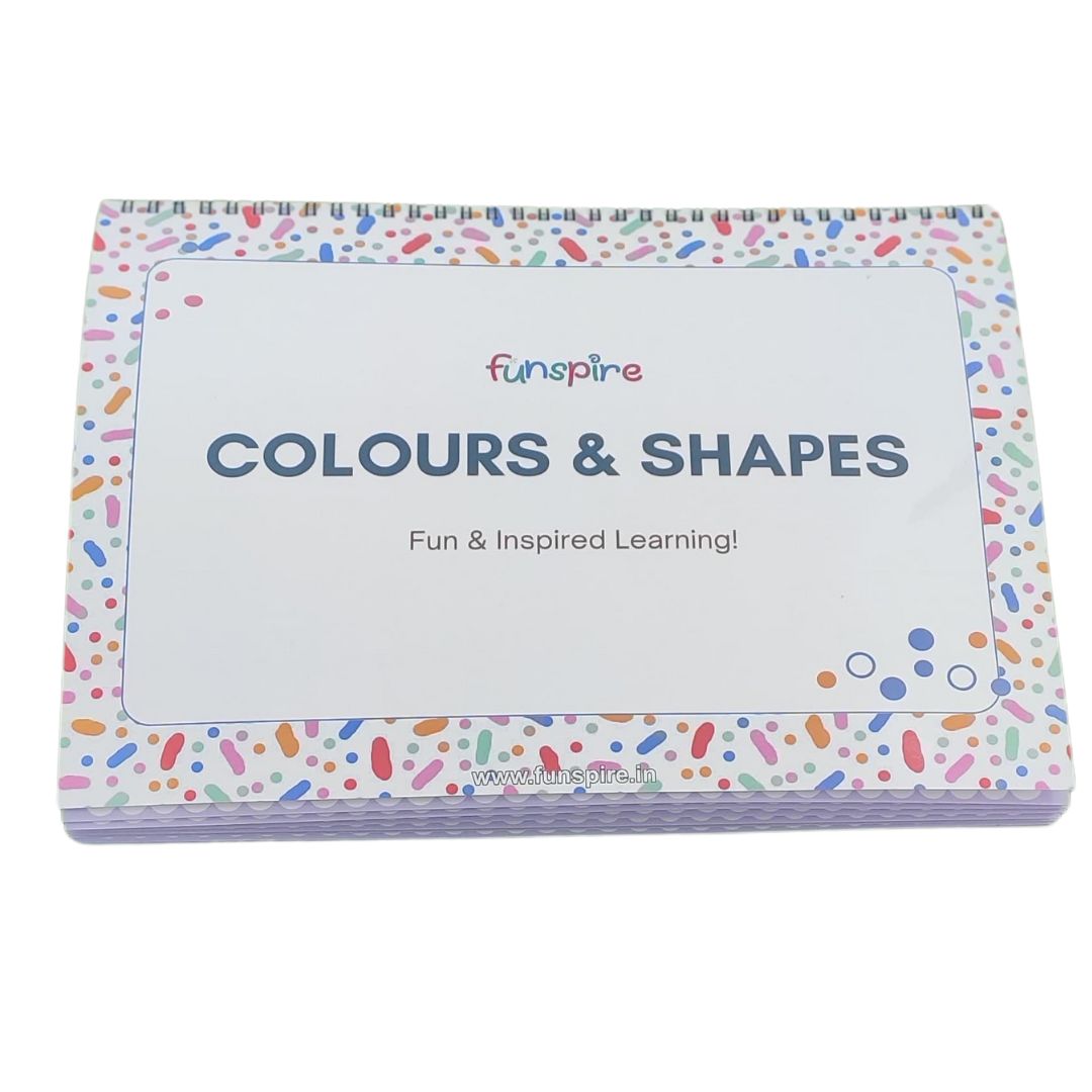 Colours & Shapes Activity Binder for Age 2+ – Funspire